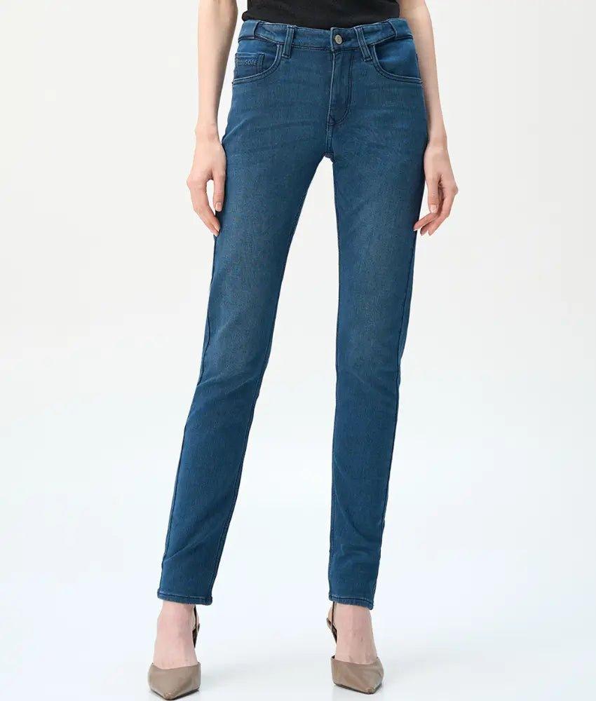 Skinny fit City Denim for Her - Alaska dark Blue – Minus One