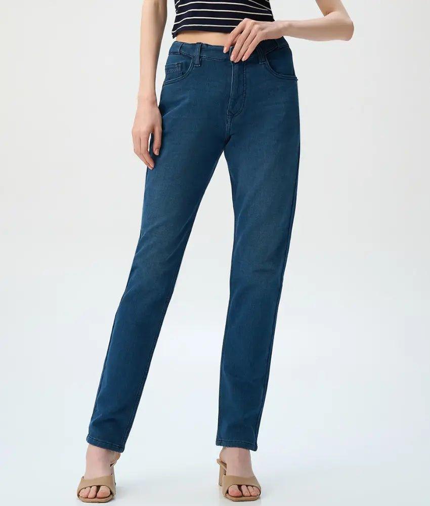 Slim fit City Denim for her- Alaska dark Blue – Minus One